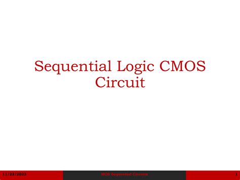 8 DVD Sequential MOS Logic Circuits Pdf