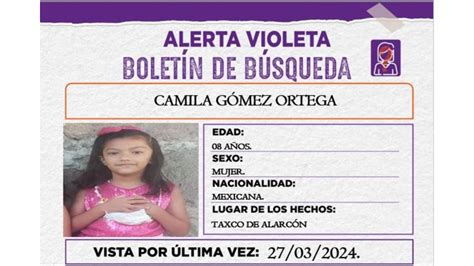 Camila Gómez La Niña De 8 Años Que Fue Asesinada En Taxco Vecinos
