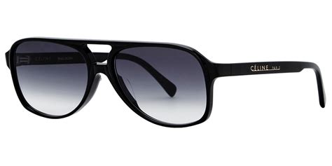 Celine Cl 41756 Zz Top Polarized 8073h Sunglasses In Black