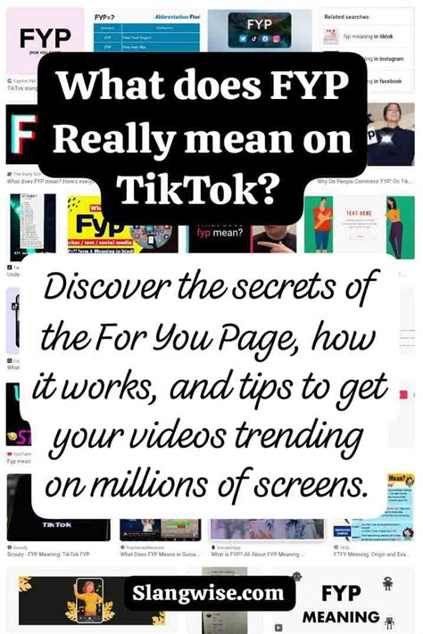 Fyp Meaning What Does Fyp Really Means How It Works And Why It Matters