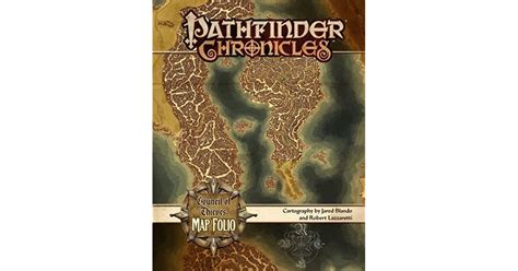 Pathfinder Chronicles Council Of Thieves Map Folio By Jared Blando