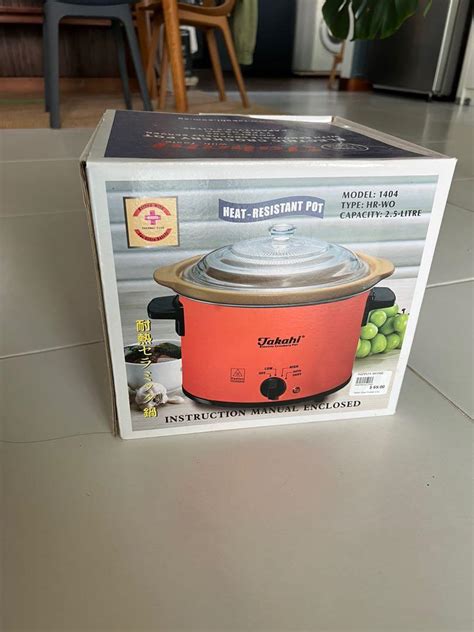 Takahi Slow Cooker L TV Home Appliances Kitchen Appliances Cookers On Carousell