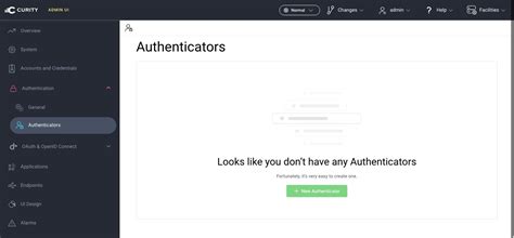 Configure An Authenticator Curity Identity Server
