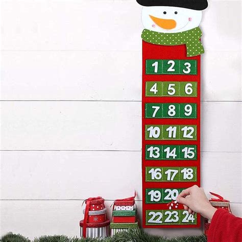 Christmas Old Hairy Man Calendar Advent Countdown Vicedeal