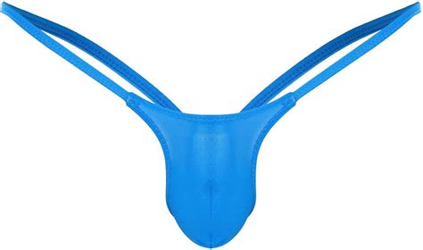 Mufeng Tanga Sexy Para Hombre Calzoncillo Con Bolsa Abultada Ropa