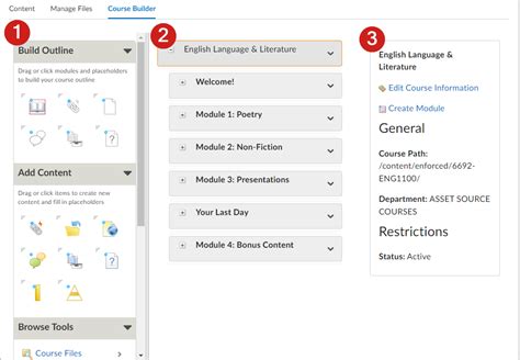 About Course Builder Brightspace