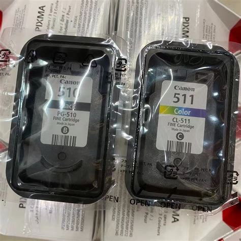 Pg 510 Cl 511 Color Xl Ink Cartridge Para Canon Pixma Mp230 Mp237 Mp240