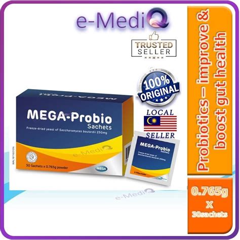Biolife Mega Probio Probiotics [gut Health] Powder 0 765g X 30 Sachets