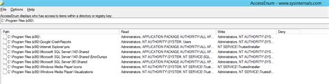 Enumerating Windows File And Directory Permissions Petermorin Com
