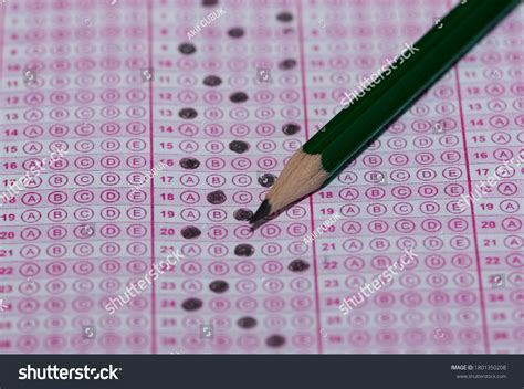 Blank Omr Sheet Images Stock Photos Vectors Shutterstock