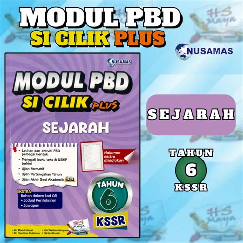 Buku Latihan Modul Pbd Si Cilik Plus Uasa Sejarah Tahun 6 Kssr 2024