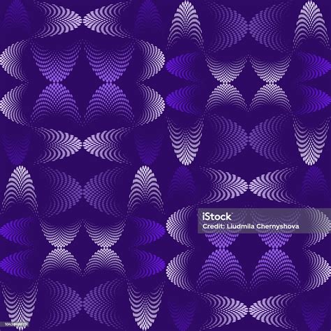 완벽 한 패턴 하프톤 효과 미래 물결선을 구성 하는 추상 웹사이트 디자인 직물 배경 화면 엽서 포스터에 대 한 벡터 일러스트 0