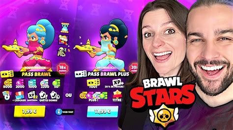 On Achete Le Brawl Pass Plus Sur Brawl Stars Youtube