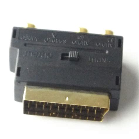 Rgb Scart To Composite Rca Svhs S Video Av Tv Audio Cable Adapter Buy Scart To Av Converter