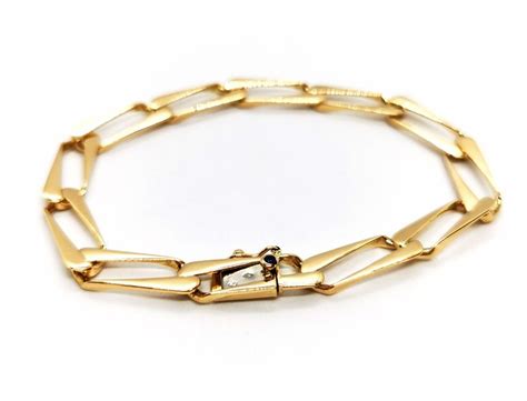 Caplain Saint André Bracelet Maille gourmette Or jaune SaphirDefault