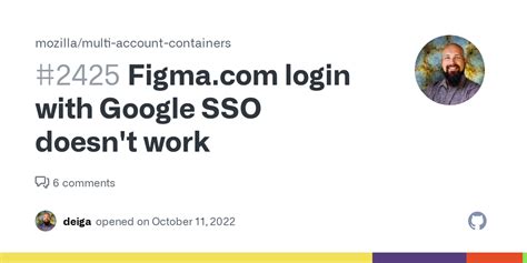 Figma Login With Google SSO Doesn T Work Issue 2425 Mozilla
