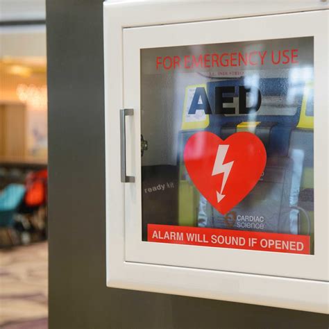 Aed Machine In An Business Office Setting Penn Care Inc