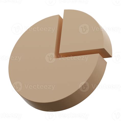 D Pie Chart PNG
