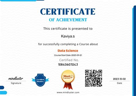 Kaviya S On Linkedin Mind Luster Kaviyas Data Science