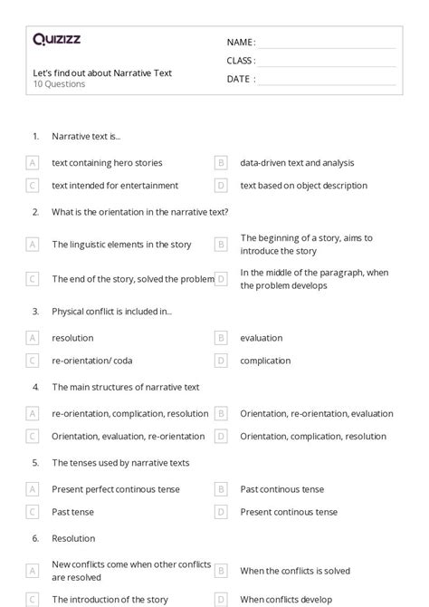 50 Text Analysis Worksheets For 12th Class On Quizizz Free And Printable