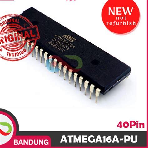 Jual Atmega16a Pu Atmel Atmega16 Mcu Avr Dip 40 New Original Shopee Indonesia