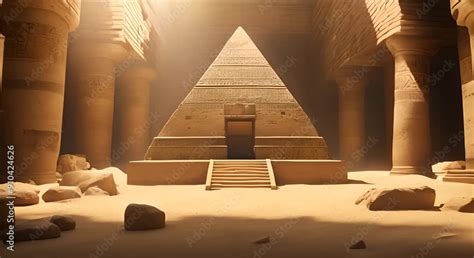 Exploring Hidden Egyptian Pharaohs Tombs King Tuts Pyramid Lit By