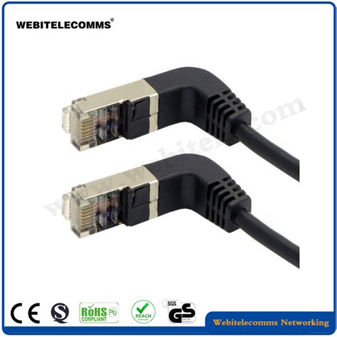 CAT FTP Network Patch Cord With Degree Angled Plug Network Patch Cable And Cable Patch Cord