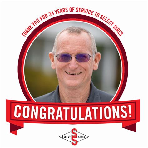 After 34 Years At Select Sires One Of The Organizations Most Respected And Tenured Employees