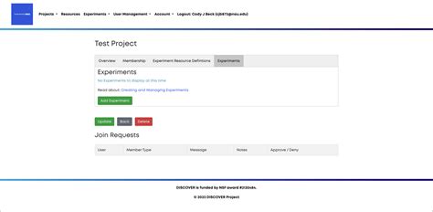 Experiments Discover Documentation