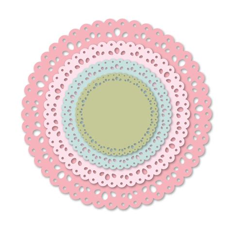 Nested Spring Doily Circlesd 1260165 Nested Spring Doily Circlesd 1260165