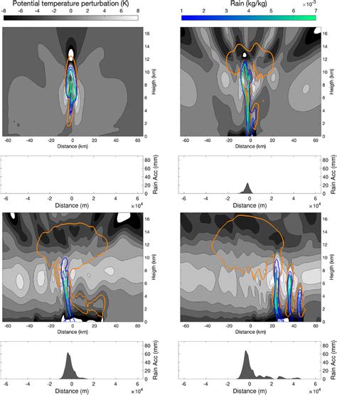 Storm Evolution Obtained With A Discontinuous Galerkin Approximation