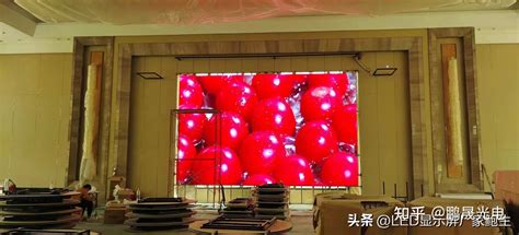 室内p2全彩高清led电子屏尺寸和分辨率的计算方法 知乎