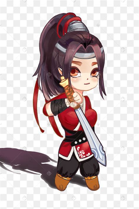 武侠人物q版图片 武侠人物q版图片素材免费下载 千库网