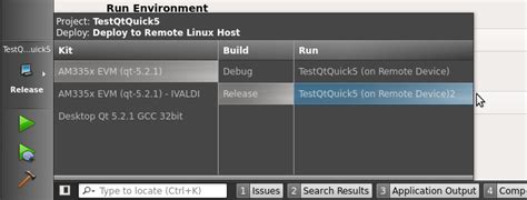 Qt Qtcreator Deploy To Multiple Linux Embedded Devices Stack Overflow