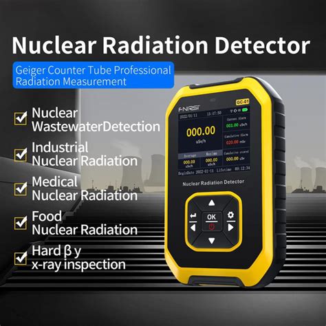 Multifunctional Nuclear Radiation Detector Electromagnetic Radiation Detection Device X γ β Rays