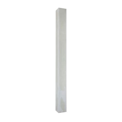 Plain Square Column Plain Square Permacast Column With Tuscan Cap And