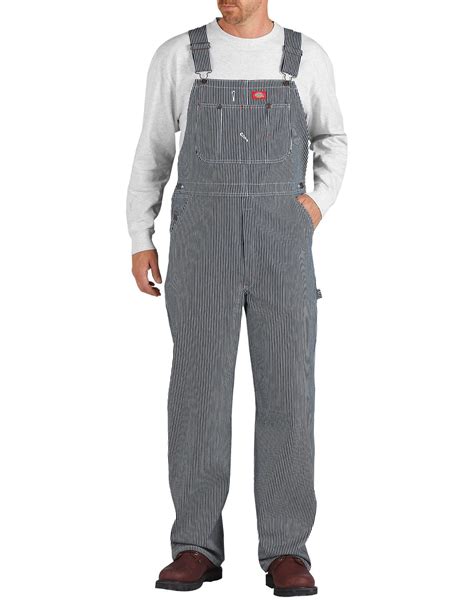 Dickies Hickory Stripe Bib Overall Big And Tall Mart