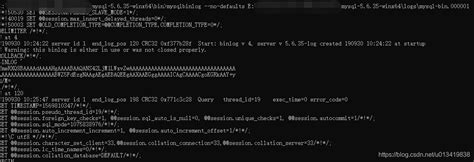 Mysql Binlog详解详细介绍mysqlbinlog No Defaults Csdn博客