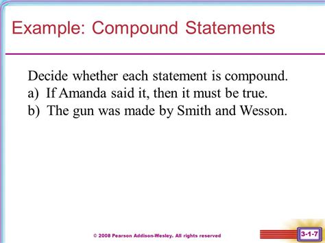Chapter 3 Introduction To Logic © 2008 Pearson Addison Wesley Ppt
