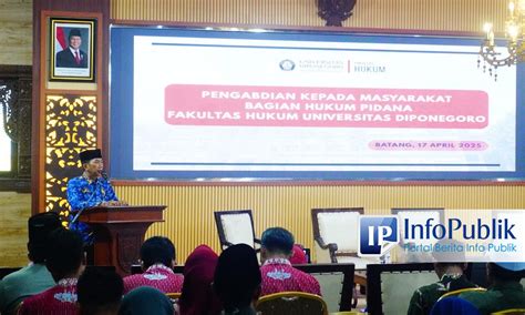 Infopublik Pemkab Batang Bersama Undip Sosialisasikan Pencegahan