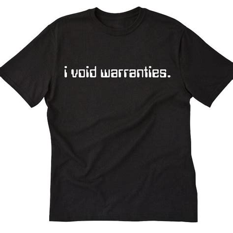 I Void Warranties Etsy