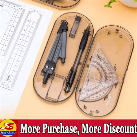 【supersales】8pcs Ruler Set Drawing Students Triangle Measuring Rule