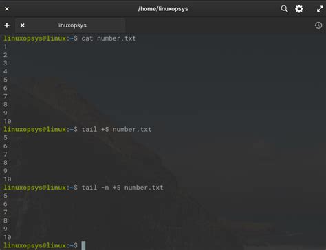 Tail Command In Linux Explained With Examples