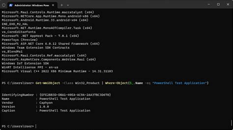 how to uninstall software using package management in powershell