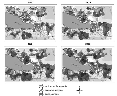 Comparison Of New Building Probability Density Maps For Baseline