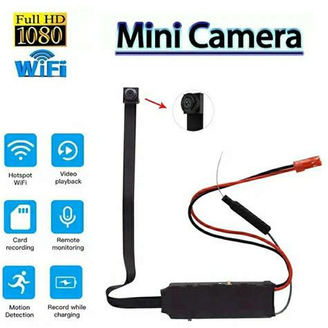 Jual Spy Cam Kamera CCTV Kecil Pengintai Camera Mini Wifi 8MP Wireless