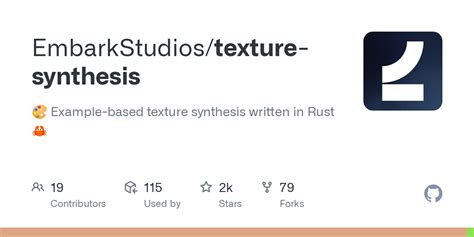 Releases EmbarkStudios Texture Synthesis GitHub