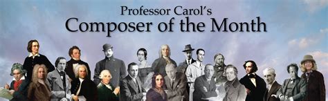 Music History Fine Arts Courses Classical Education From Professor Carol