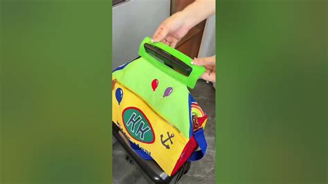 是海绵宝宝的蟹黄包啊！真的好看又实用旅行包 套拉杆箱旅行包 海绵宝宝 好物推荐🔥 Youtube