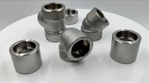 Industrial 2 Inch Dn50 Forged Carbonstainless Steel Socket Weld 90
